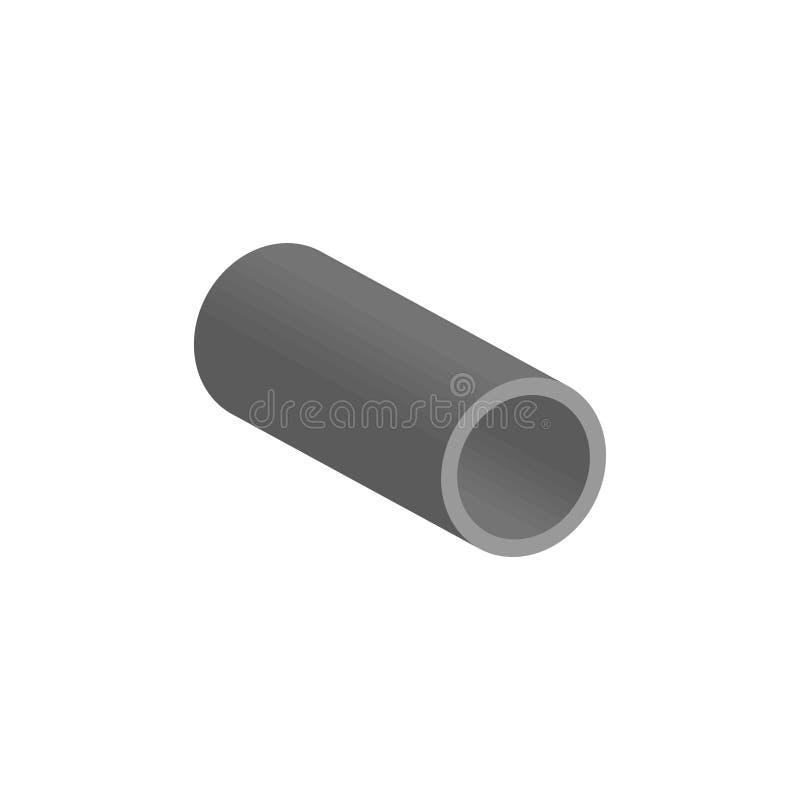 Pipe icon 3d stock illustration. Illustration of symbol - 335352378