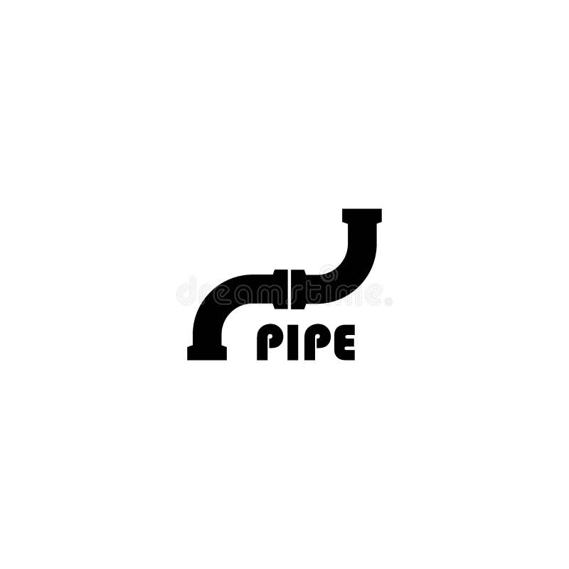 Icon of Pipe Bend in Hands, Tube Bending, Flat Symbol Stock Vector ...