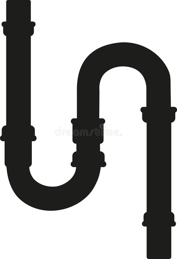 Pipe icon vector stock vector. Illustration of water - 107102159