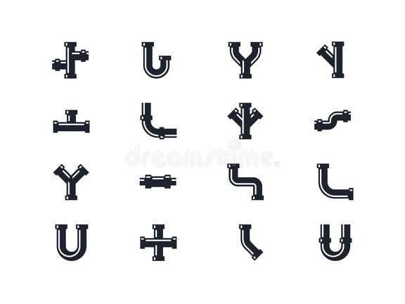 Pvc Pipe Icons Stock Illustrations – 236 Pvc Pipe Icons Stock ...