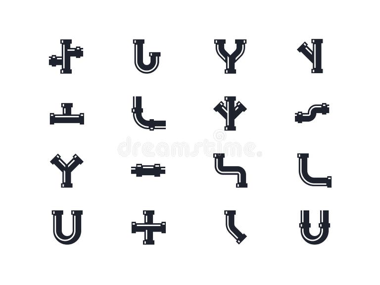 Pvc Pipe Icons Stock Illustrations – 236 Pvc Pipe Icons Stock ...