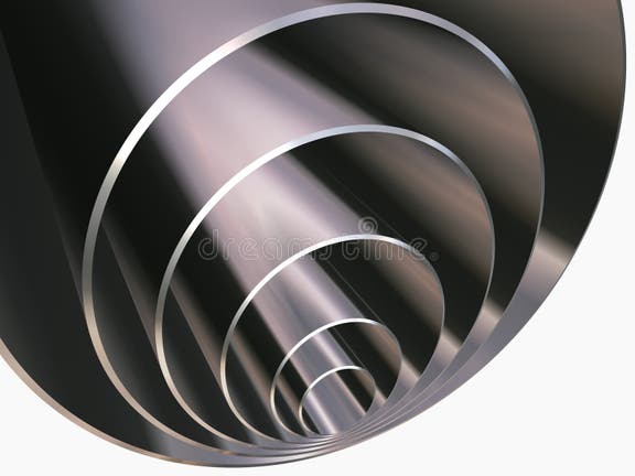 Pipe_inside_pipe stock illustration. Illustration of transport - 4176548