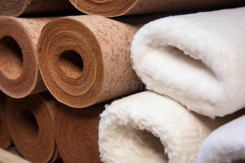 Pipe Insulation Close-up Showing Different Layers Stock Photo - Image ...