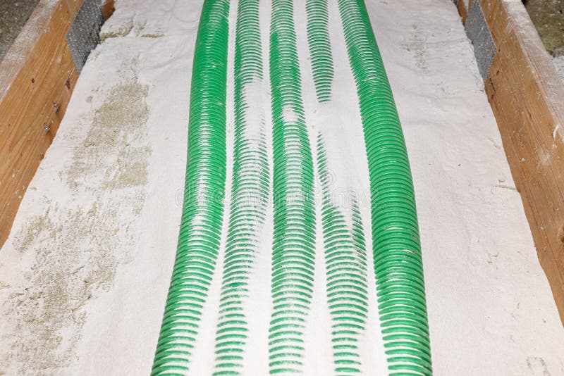 Pipe Insulation with Expanded Perlite in Domestic Ventilation with ...