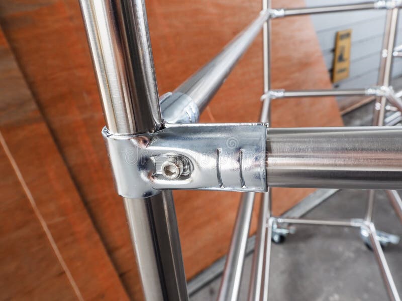 Pipe joint stainless stock photo. Image of factory, hardware - 69158658