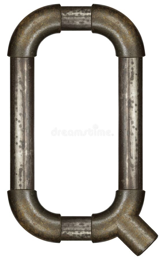 Pipe letter stock image. Image of isolated, plate, background - 56483911