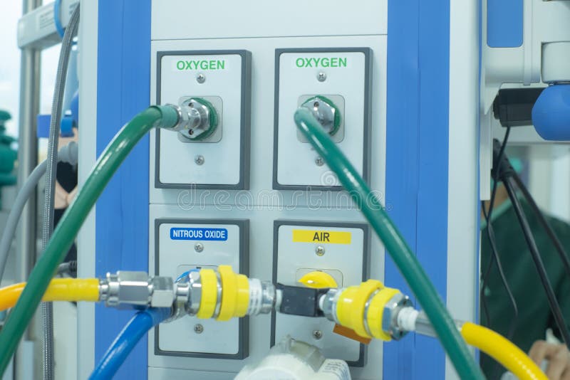 Pipeline Anesthesia On Opareting Room Stock Photo - Image of medical ...