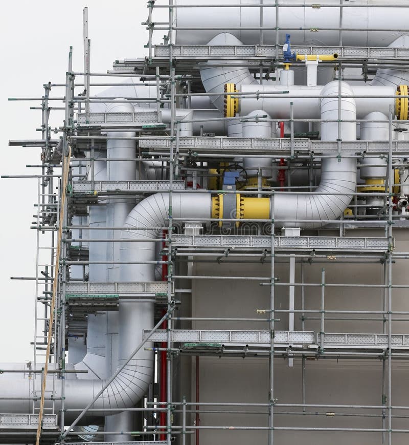 Pipe line stock image. Image of fuel, pollution, tower - 34072675