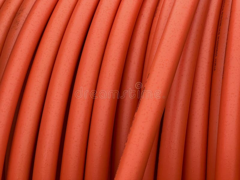 A Pipe Made of High Density Polyethylene PE - HD Stock Image - Image of ...