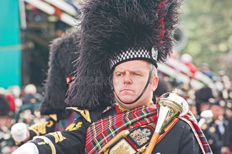 Pipe Major at Braemar Royal Gathering Editorial Stock Photo - Image of ...