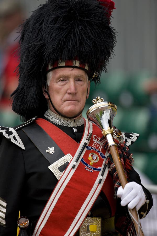 Pipe Major at the Cowal Gathering in Scotland Editorial Image - Image ...
