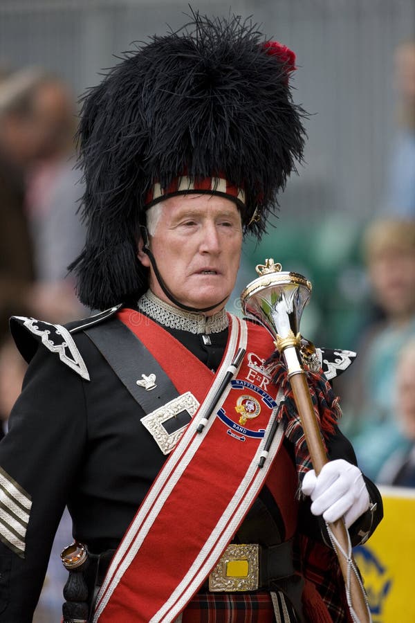 Pipe Major editorial stock image. Image of bagpiper, fife - 23949144