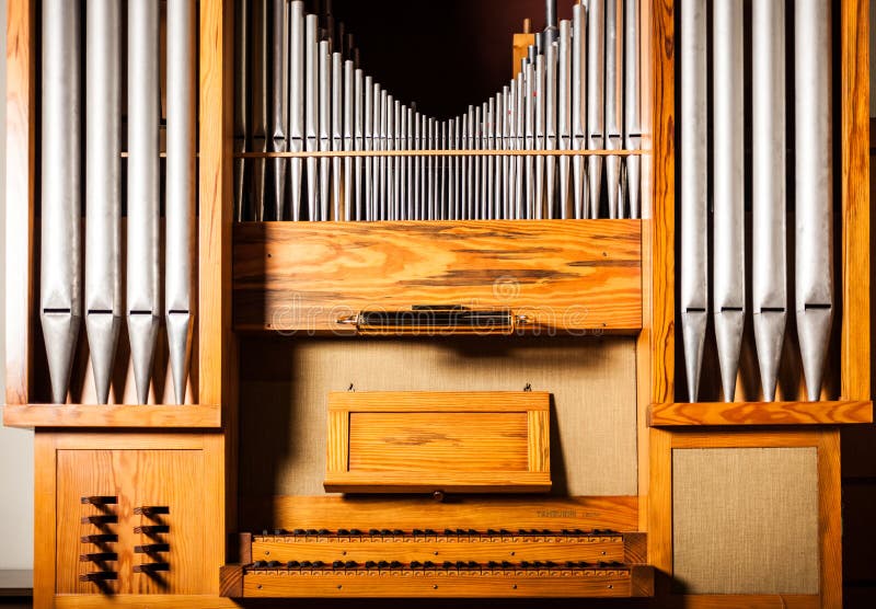 Man playing a church organ stock photo. Image of performance - 39793646