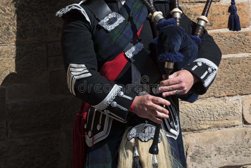 Pipe player stock photo. Image of music, player, highlands - 58003790
