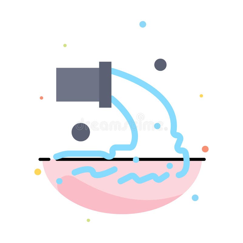 Pipe, Pollution, Radioactive, Sewage, Waste Abstract Flat Color Icon ...