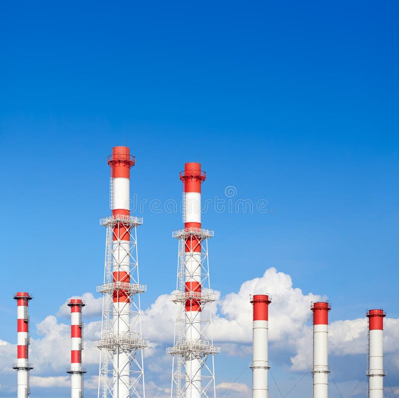 Pipe power plant stock photo. Image of enviromental, environmental ...