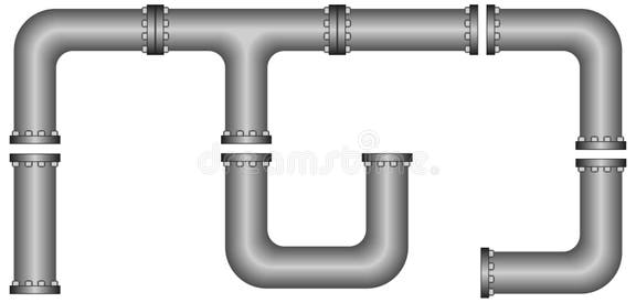 Pipe puzzle stock vector. Illustration of pumps, rivet - 13039137