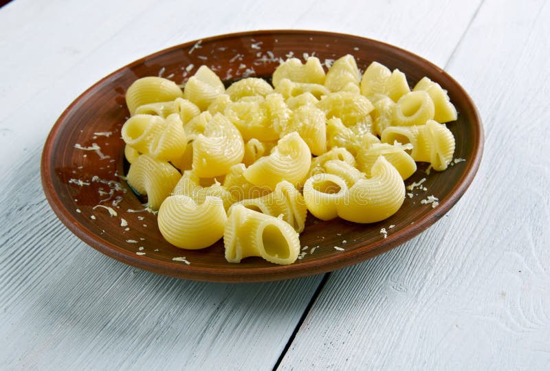 Pipe rigate pasta stock photo. Image of diet, table, traditional - 58583674