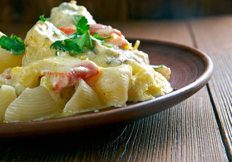 Pipe rigate pasta stock photo. Image of cuisine, close - 58245354