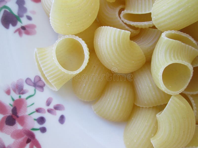 Pipe Rigate Pasta. stock image. Image of baking, italian - 82767955