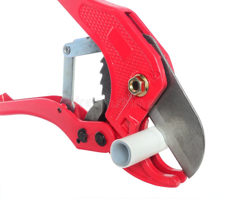 Pipe scissors stock photo. Image of white, object, industry - 26031754