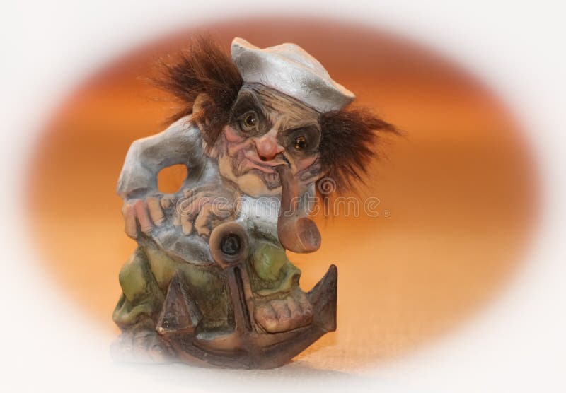 The Characteristic Troll of the Legend Stock Photo - Image of lovely ...