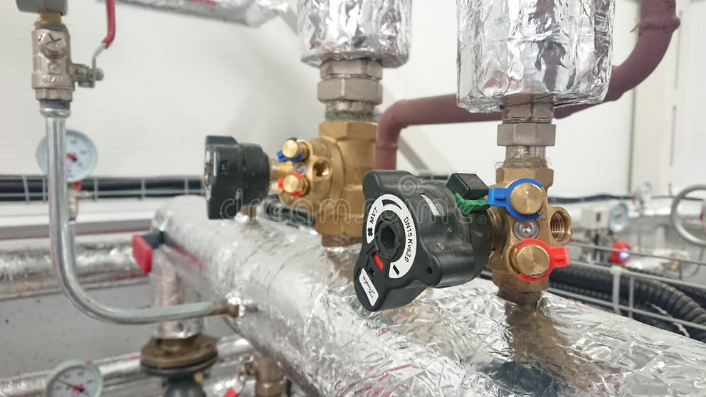 Pipe system . stock photo. Image of intersection, connecting - 234894636