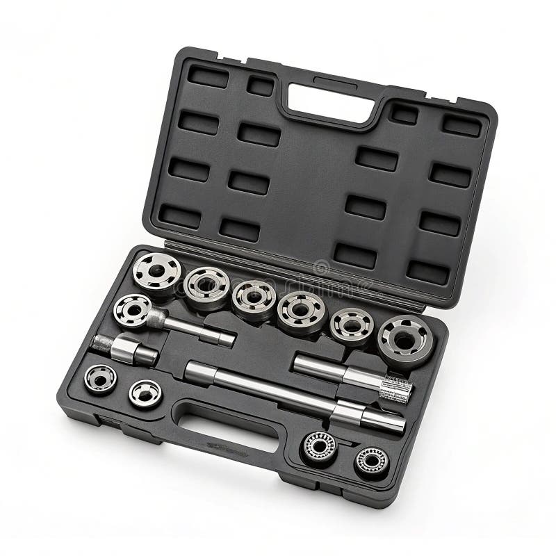 Pipe Threader Kit with Multiple Die Sizes Stock Illustration ...