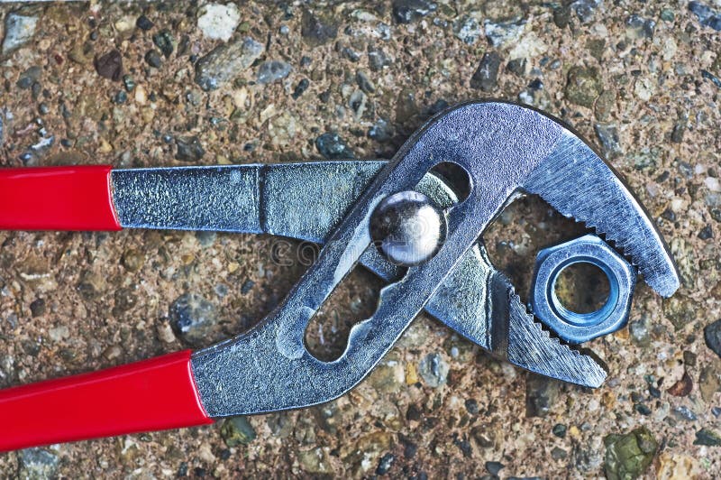 Pipe tongs stock image. Image of spanner, heavy, pipe - 27930227