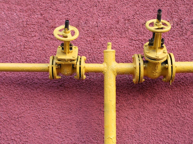 Gas pipe and valve stock photo. Image of warmth, energy - 13583196
