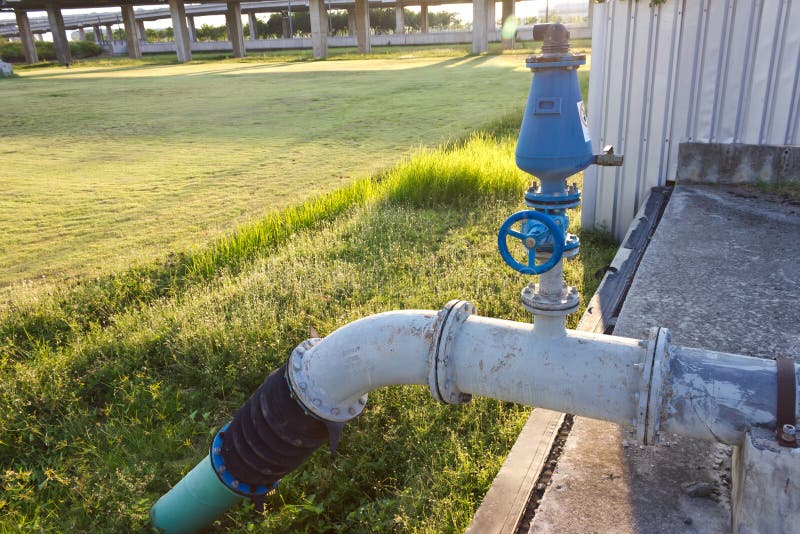 Water Main Pipe with Back Flow Prevention, Double Block, and Bleed ...