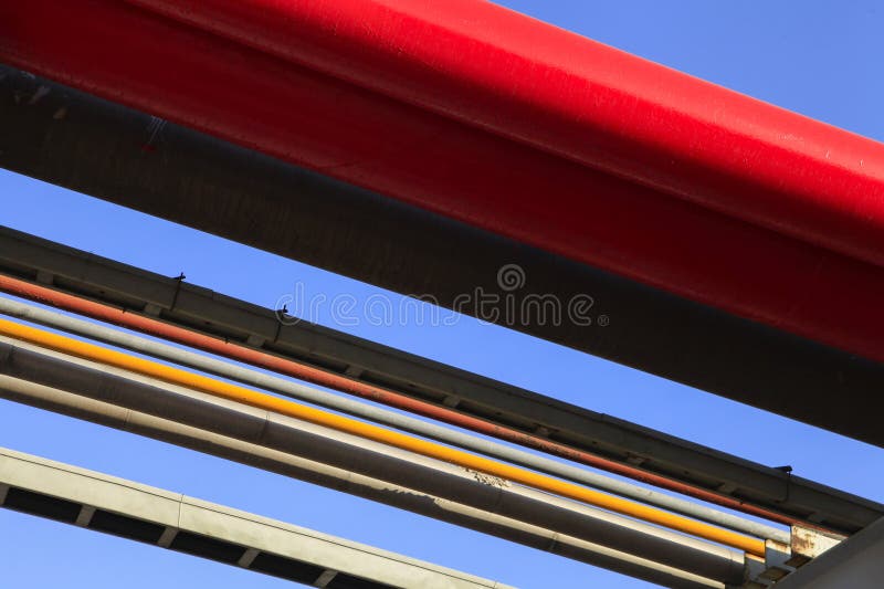 The Pipe and Valve Oil Fields Stock Image - Image of metal, graphics ...