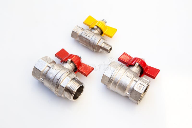 Pipe valve stock image. Image of industrial, knob, connect - 32565759