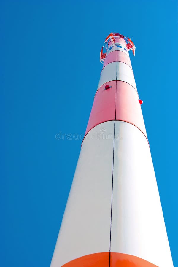 Pipe Vanishing Into Blue Sky Picture. Image: 6048731