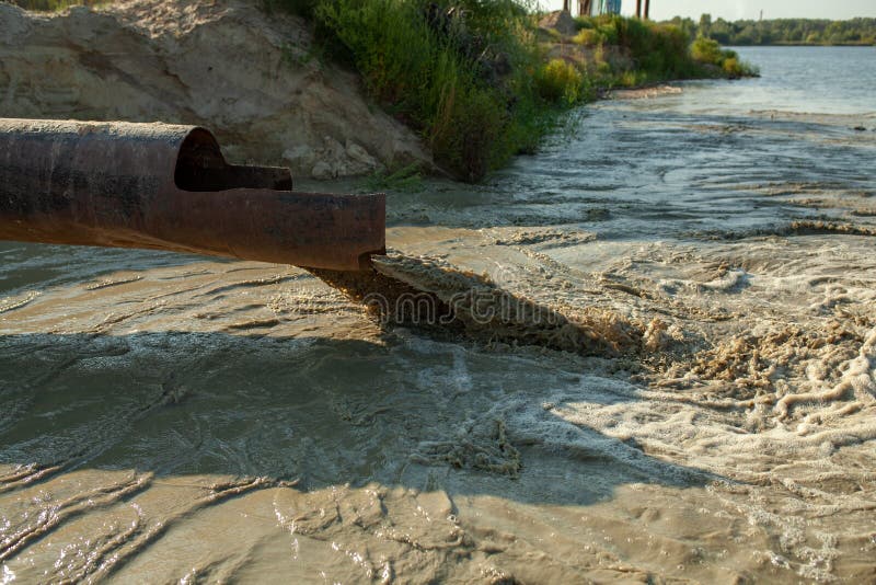 From the Pipe Water Flows into the River, the Lake, the Sea ...