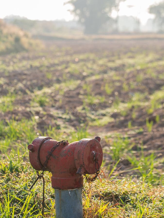 Pipe Water Head for Fire Fighting Stock Photo - Image of hydrant ...