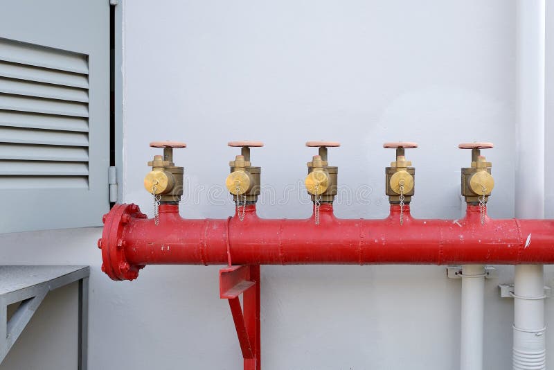 Fire Protection System, Deluge Valve and Fire Water Header To ...