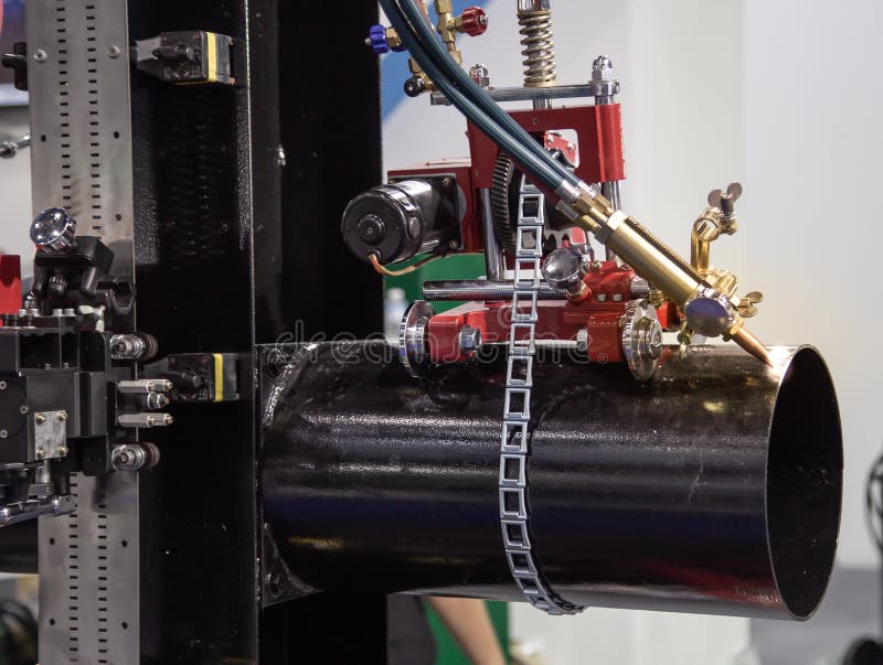 Welder Operate Welding Simulator Stock Image - Image of education ...