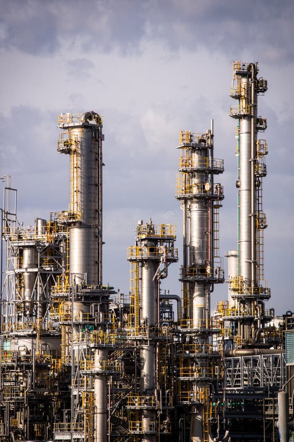 Pipe Work stock image. Image of chimney, petroleum, refinery - 55043671
