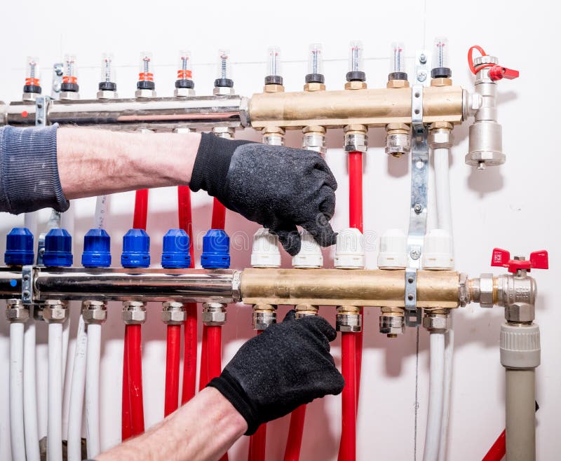 Industrial pipefitter stock image. Image of industrial - 7839993