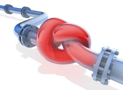 Pipeline stock illustration. Illustration of crisis, petroleum - 7697487