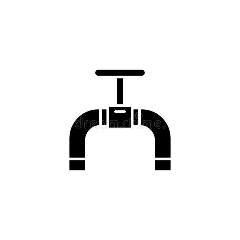 Pipeline Black Icon Concept. Pipeline Flat Vector Symbol, Sign ... Pipeline Black Icon Concept. Pipeline Flat Vector Symbol, Sign ...