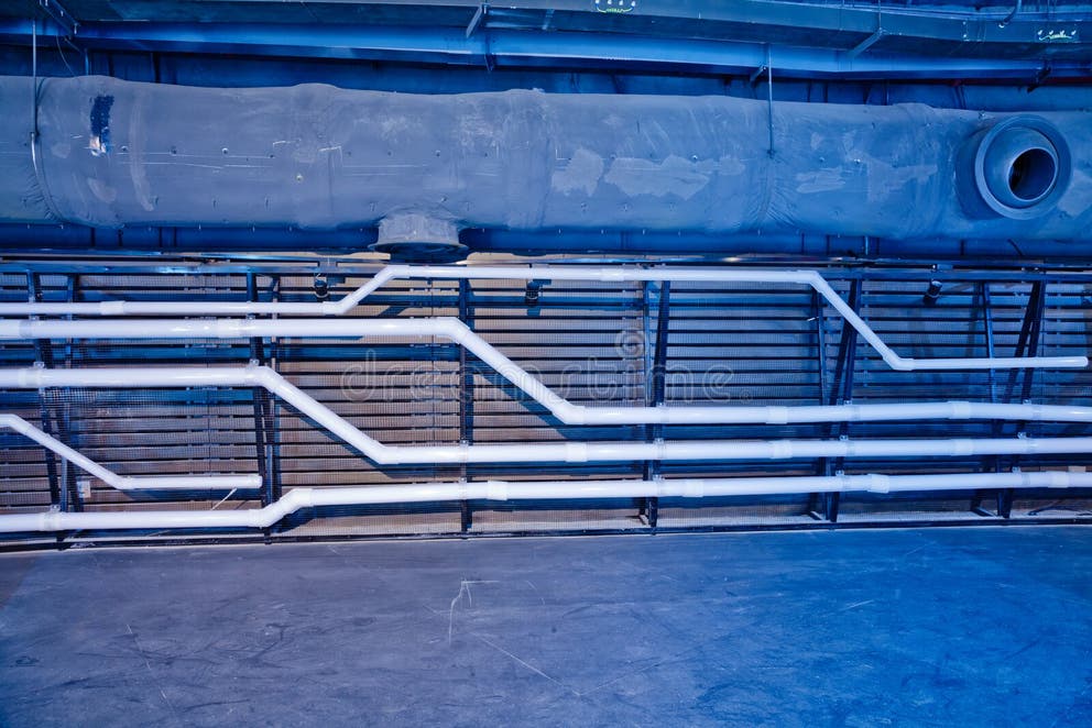 Pipeline stock image. Image of indoors, pipeline, house - 65756611