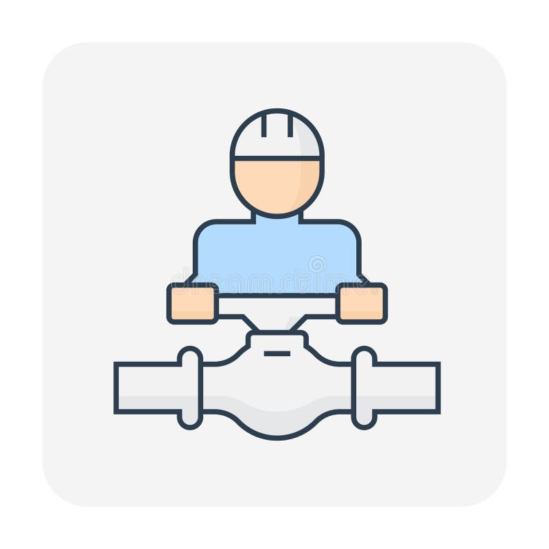 Pipeline construction icon stock vector. Illustration of piping - 170346607