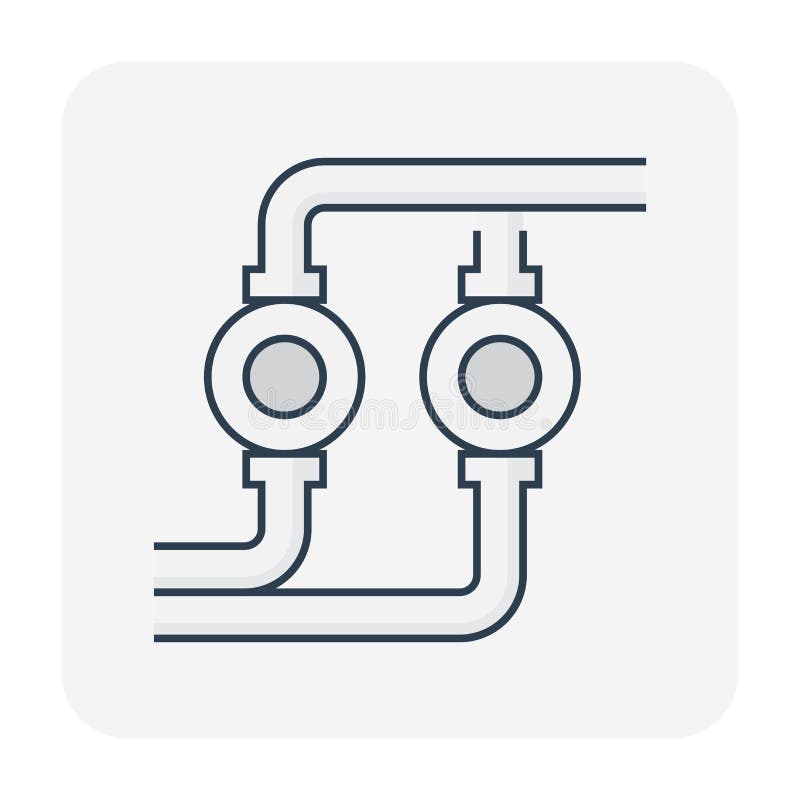 Pipeline Construction Vector Icon Design. Stock Vector - Illustration ...