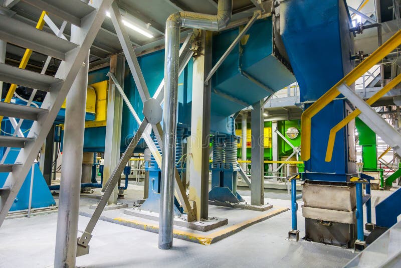 Pipeline Inside Chemical Production Stock Image - Image of industry ...