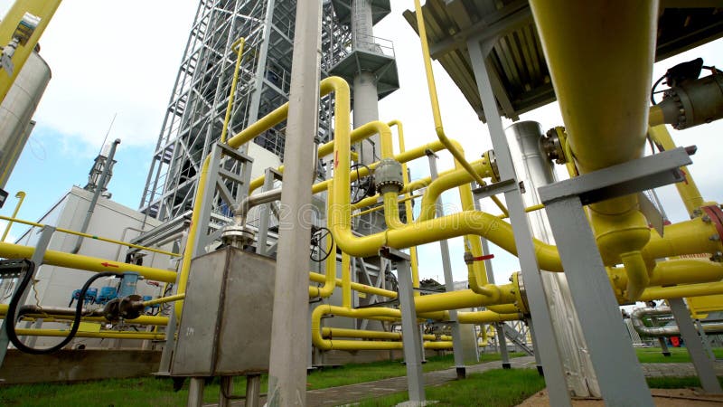 Offshore Central Processing Production Platforms Cpp Stock Image