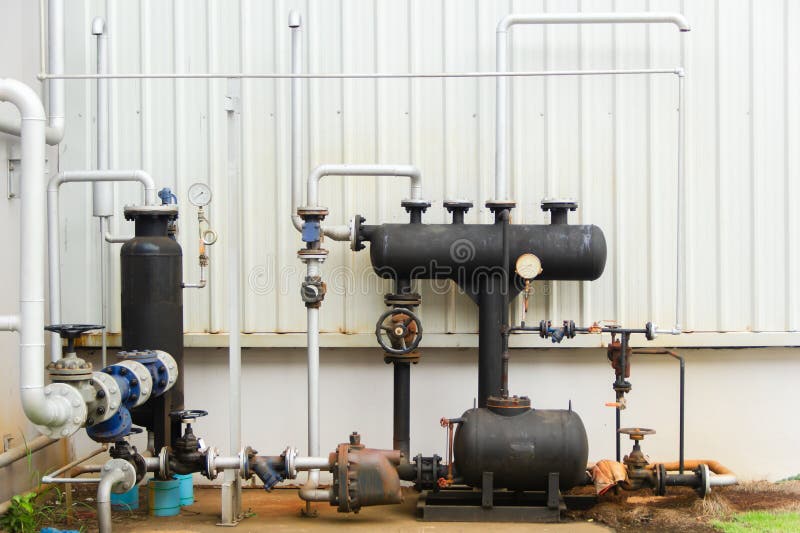 Pipeline water system stock photo. Image of pipe, piping - 327085492