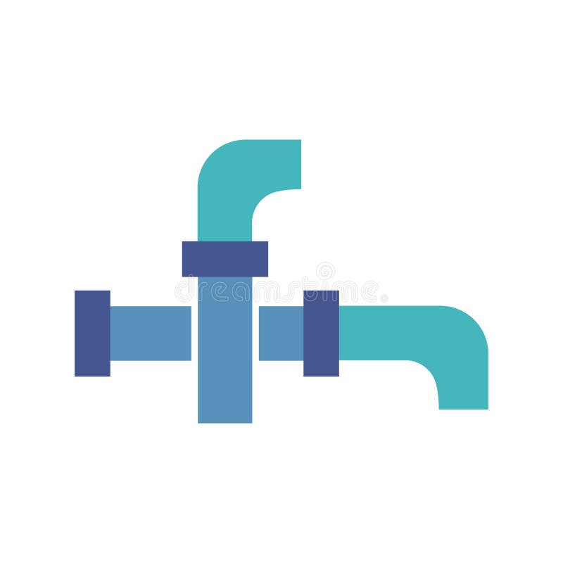 Pipelines Colored Flat Icon Vector Design Illustration Stock Vector ...