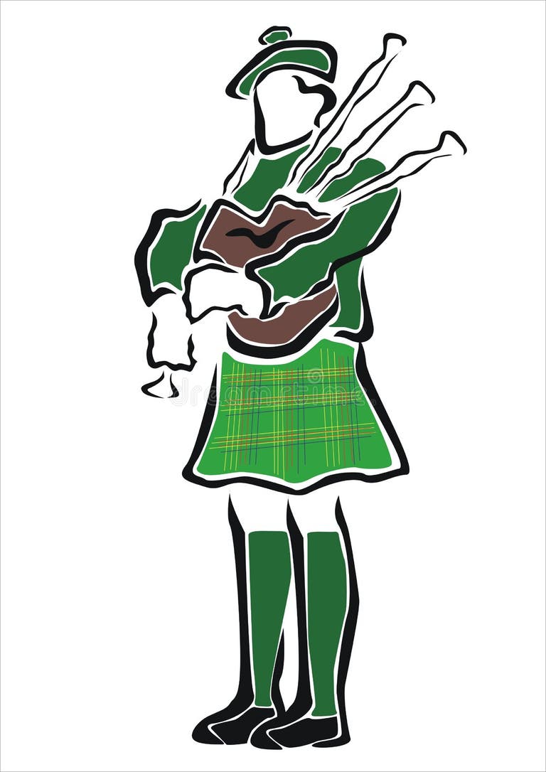 Bagpipes Stock Illustrations – 1,421 Bagpipes Stock Illustrations ...